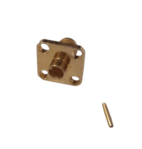 SMA Female 4-Hole Connector for RG141 Cable Solder - UNIVERSE INFRA ...